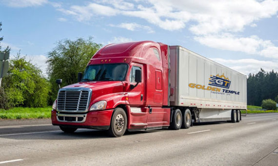 Straight Truck Tailgate Service Excellence - Golden Temple Transport Ltd.